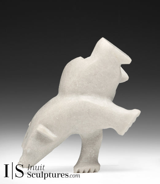 5" 4 Way Dancing Bear Sakkasie Ragee – Inuit Sculptures Art Gallery