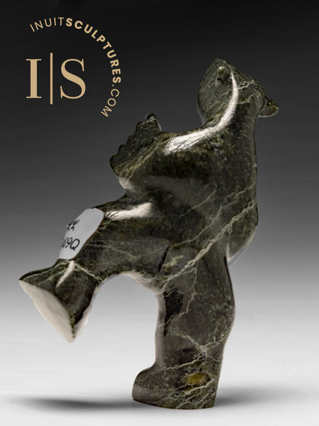 5" 2 Way Dancing Bear by Moe Pootoogook *Buddy Boy* – Inuit Sculptures ...